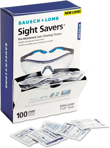 Sight SaversLens Cleaning Wipes, Pre-Moistened Tissues, Anti-Fog, Anti ...