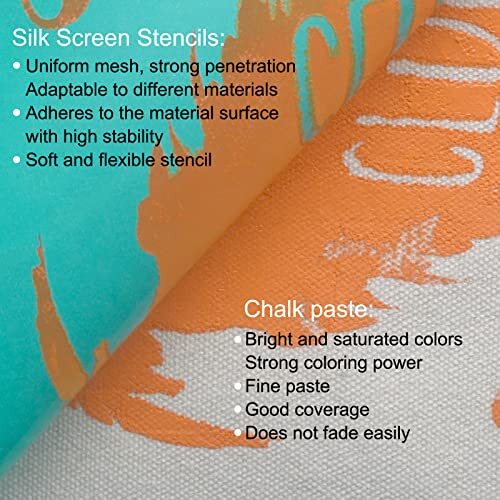 Silk Screen Stencil Reusable Adhesive Stencil Mesh Adhesive Mold for ...