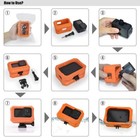 EVA Floating Floaty Case Cover with Long Screw for GoPro Hero 13 12 11 ...