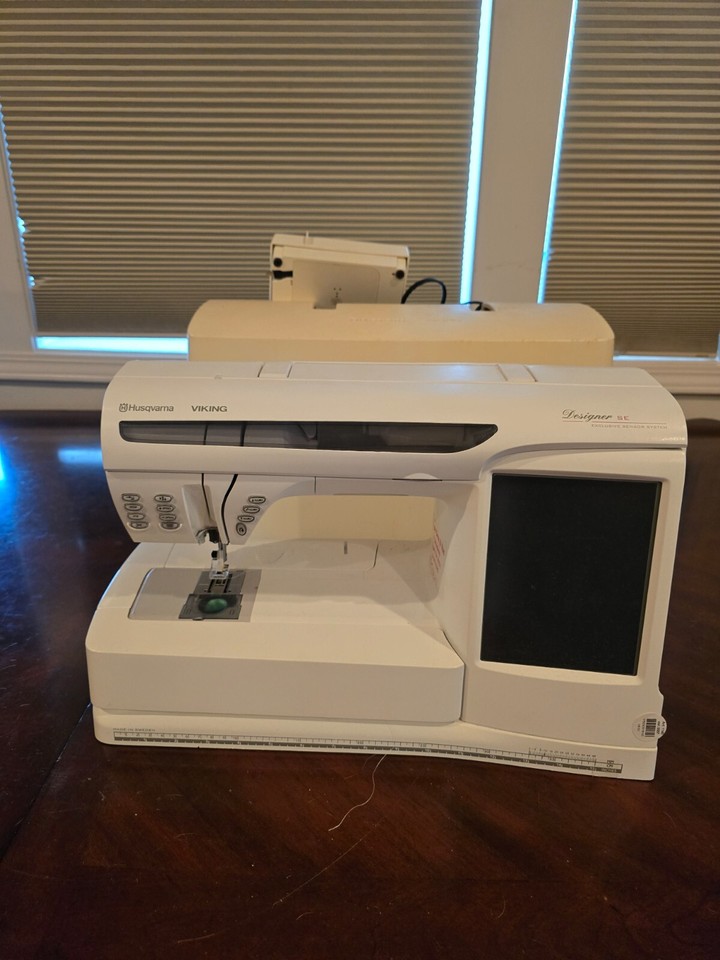 Husqvarna Viking Designer SE Sewing & Embroidery USB Machine | eBay