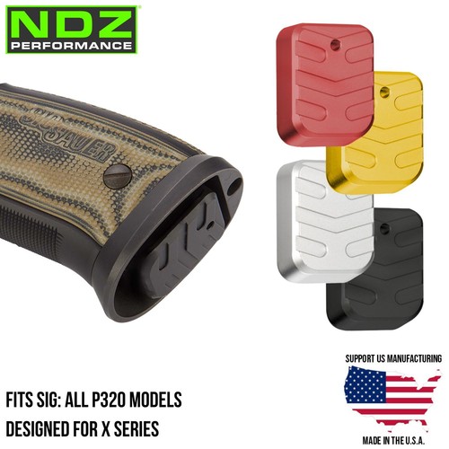 NDZ Sig P320 P320X XFIVE Legion Aluminum Extended Magazine Base Plate ...