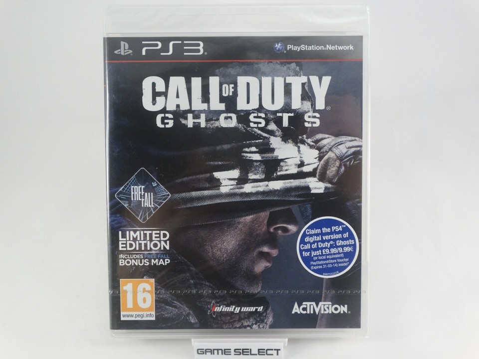 CALL OF DUTY GHOSTS Limited Edition PS3 PAL Game - New Sealed | eBay