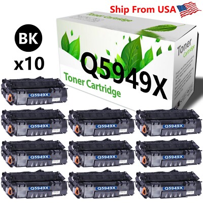 10PK 49X Toner Cartridge 5949X for P2015dn P2015 P2015d Printer | eBay