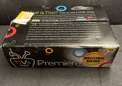 TiVo Premiere Series4 Receiver w/ Remote & HDMI (TCD746500) Full HD ...