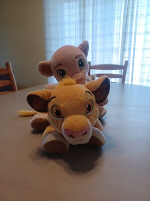 Simba And Nala Plush Stuffed Animals Set Of Two Disney | eBay