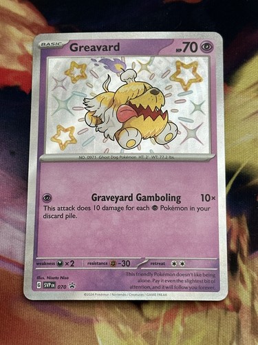 Pokémon TCG Greavard Scarlet & Violet BASE Set Svp070 Holo Promo | eBay