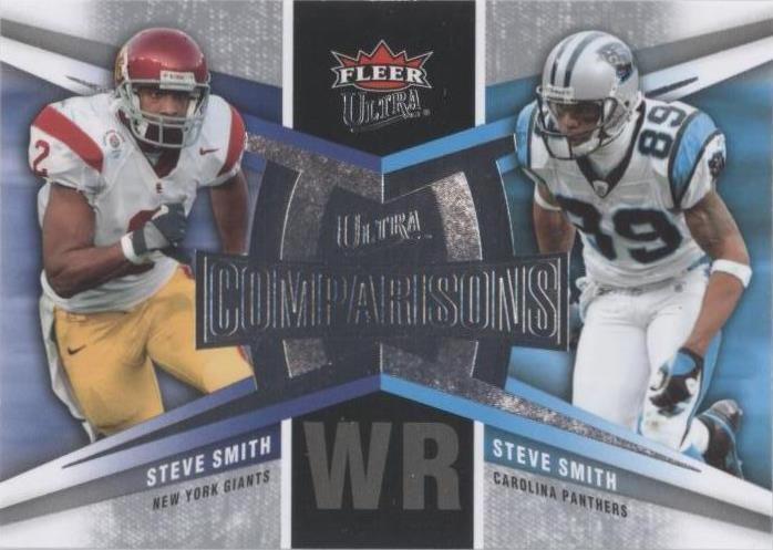 2007 Fleer Ultra - Ultra Comparisons Steve Smith #UC-SS (RC) for sale ...