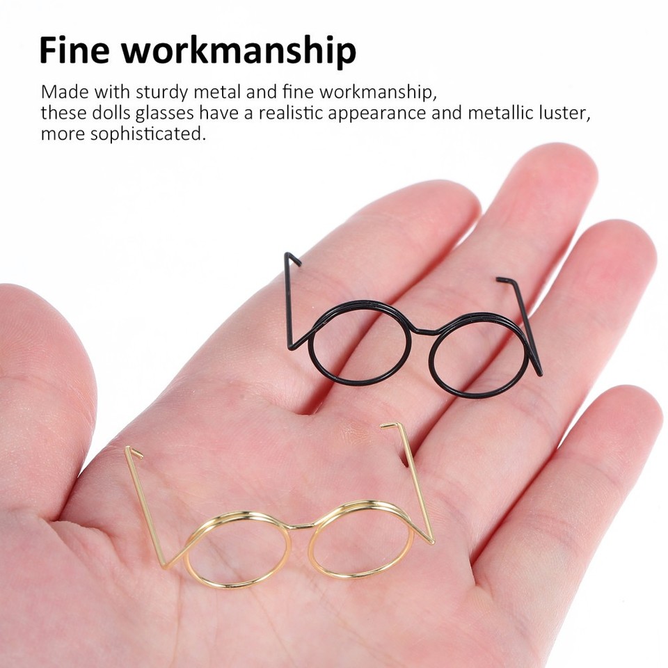 20 Pcs Fake Glasses Kids Toy Eyeglasses Metal Eyewear Props | eBay ...