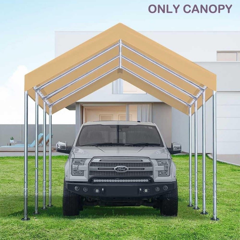 Heavy Duty Waterproof Carport Canopy Cover Industrial Grade Replacement ...