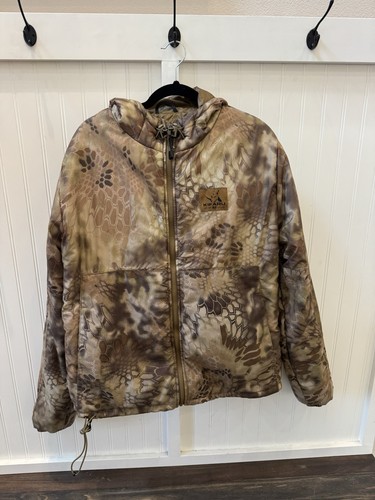 Kifaru Lost Park Parka Hooded Camo Kryptek Hunting Jacket men’s size ...