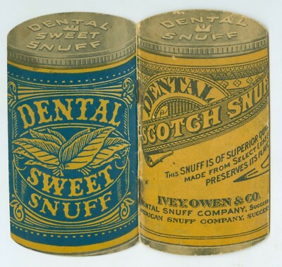1944 Dental Scotch Snuff, Memphis, Tennessee, Calendar Booklet | eBay