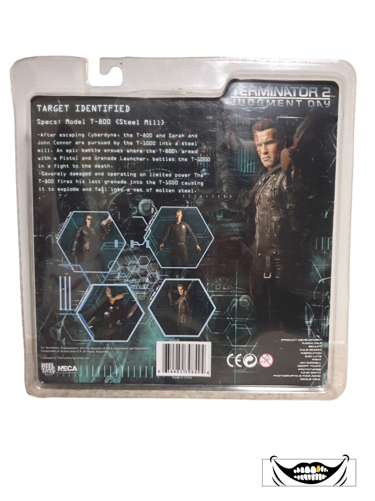 NECA Terminator 2 Action Figures Boy Toy Judgment Day T-800 Steel Mill ...