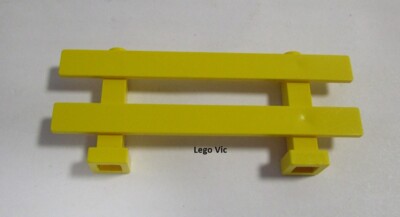 Lego 6079 Fence Yellow Barrière Jaune City 2234 6549 MOC B7 | eBay