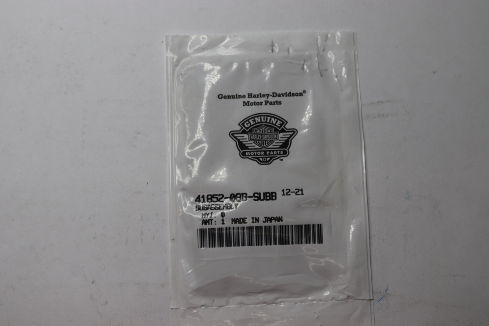 Genuine Harley-Davidson Motor Parts Sub Assembly P/N 41852-08B-SUBB for ...