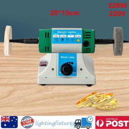 320W Bench Table Top Buffing Machine Polisher Buffer Smoothing ...