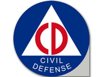 4" civil defense seal insignia decal bumper sticker made in the usa | eBay