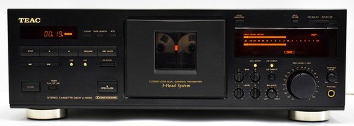 TEAC V-5000 High End 3-Head Dual Capstan CASSETTE DECK | eBay