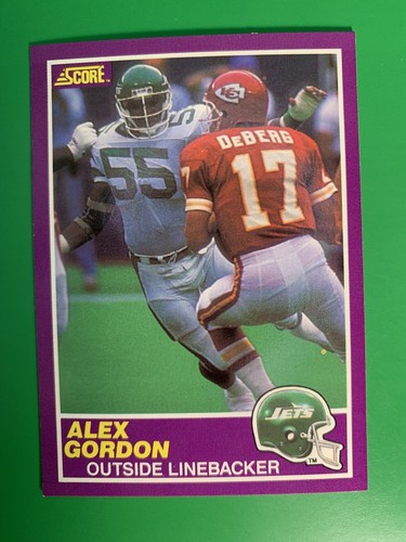 1989 SCORE Alex Gordon #391S New York Jets | eBay