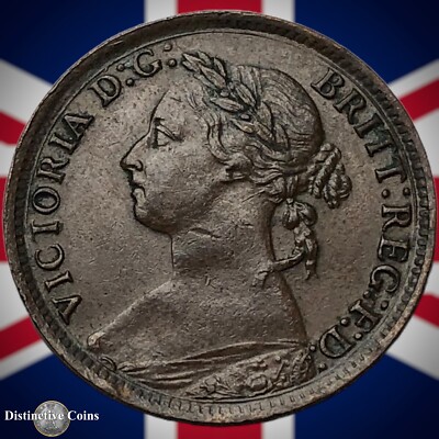 Great Britain 1884 Farthing 1/4d GB4089 | eBay