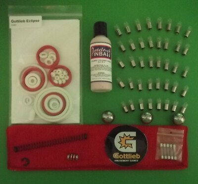 1982 Gottlieb Eclipse Pinball Machine Maintenance Tune Up Kit | eBay