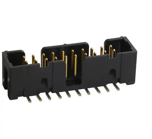 Reel Of 3m 20 Pin Male Connector Smt 2 Rows 2.54mm Right Angle N2520 ...