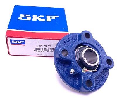 SKF ITALY FYC25 TF Housing and Bearing 25x110x34.10 mm | eBay