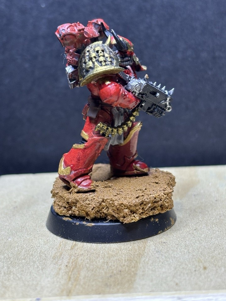 40k Khorne berzerker And chaos Space Marine Painted | eBay
