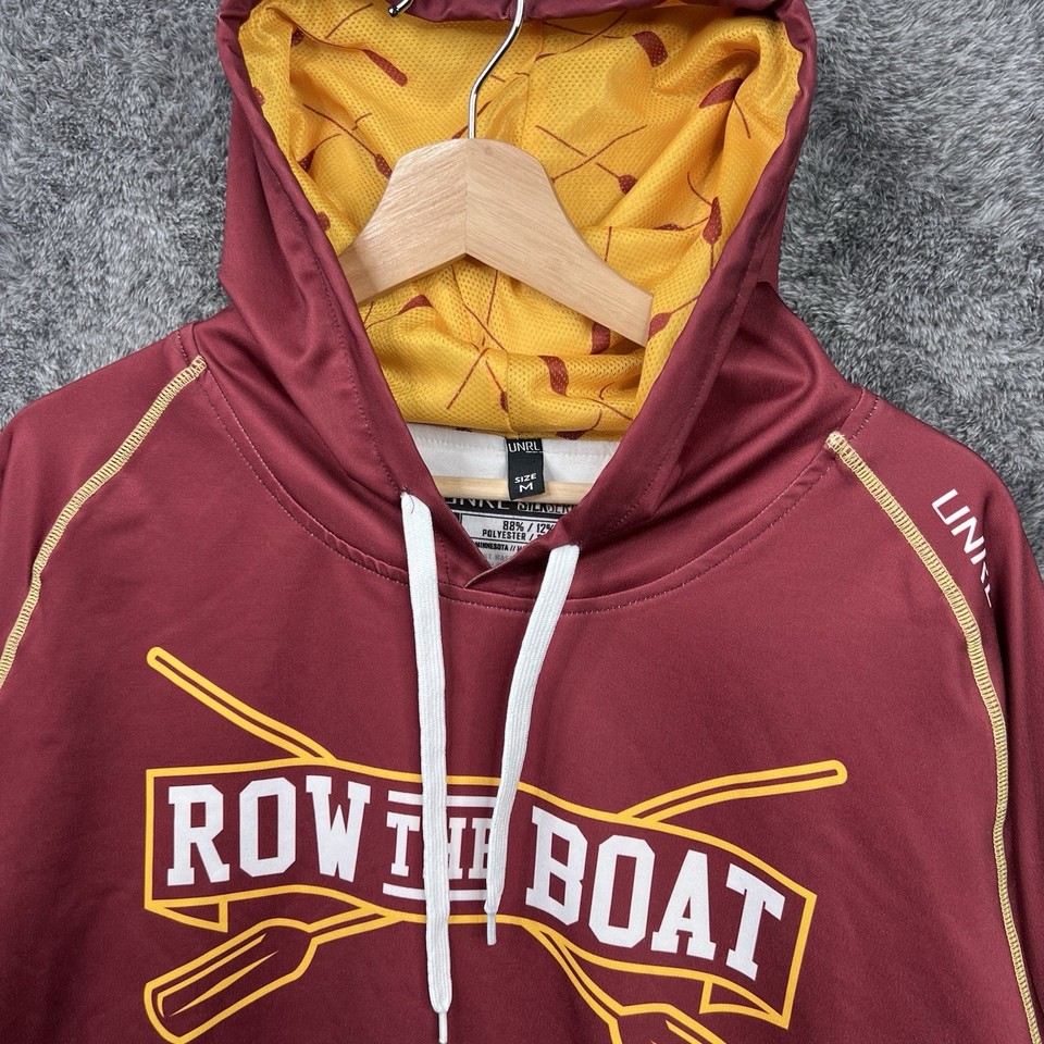 UNRL Minnesota Gophers Row the Boat Silk Series Hoodie Size Medium Red ...