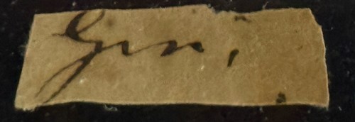 Daniel Boone Signed Hand Written Word From Letter 18x22 Framed Display ...