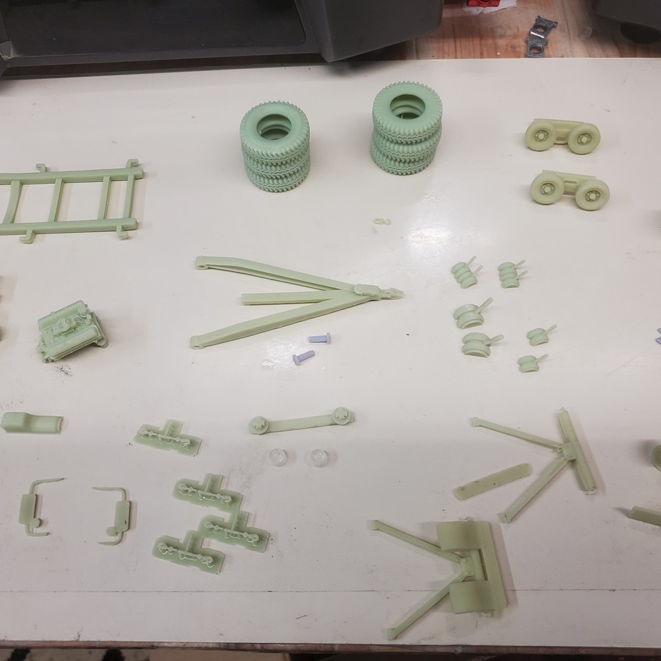 Custom Chop top Hot Rod Wrecker Tow Truck Resin Model Kit 1/25 | eBay