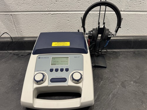 Maico MA-27 Portable Screening Audiometer w/ NEW Calibration ...