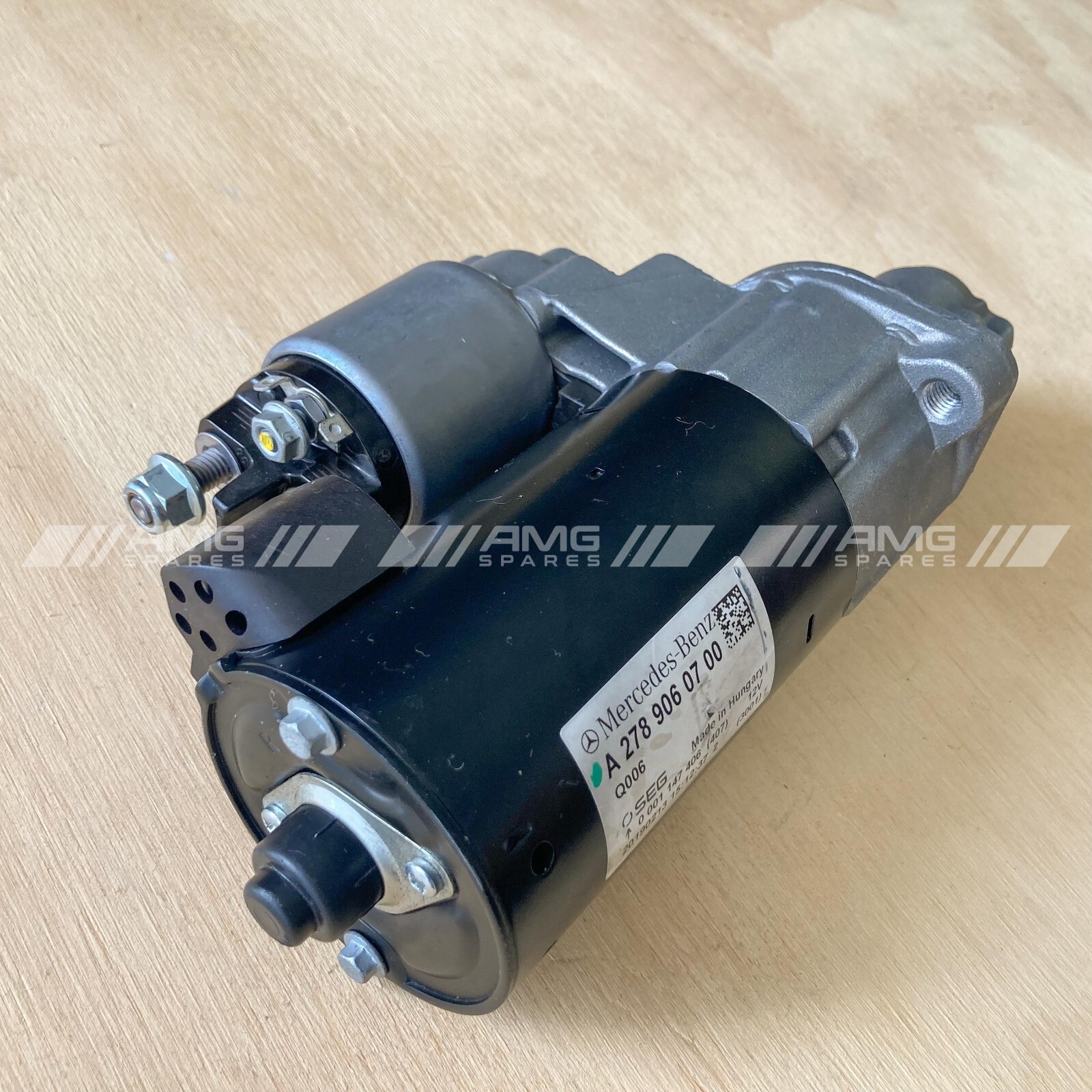 Genuine Mercedes OEM SEG starter motor AMG M177 C63s GLC63s A2789060700 ...