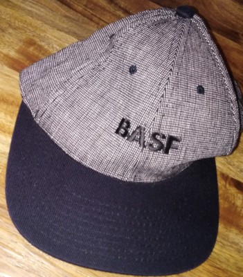 black and white BASF industrial adjustable hat | eBay