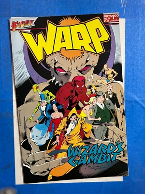 Warp #14 Wizard's Gambit FIRST Comics 1984 | Combined Shipping B&B | eBay