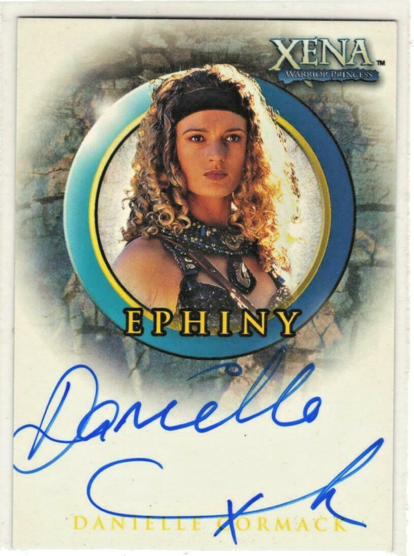 Xena Season 6 Autograph Card EPHINY Danielle Cormack Rittenhouse A19 | eBay
