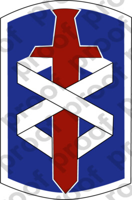 STICKER US ARMY UNIT 18th Medical Command SHIELD | eBay