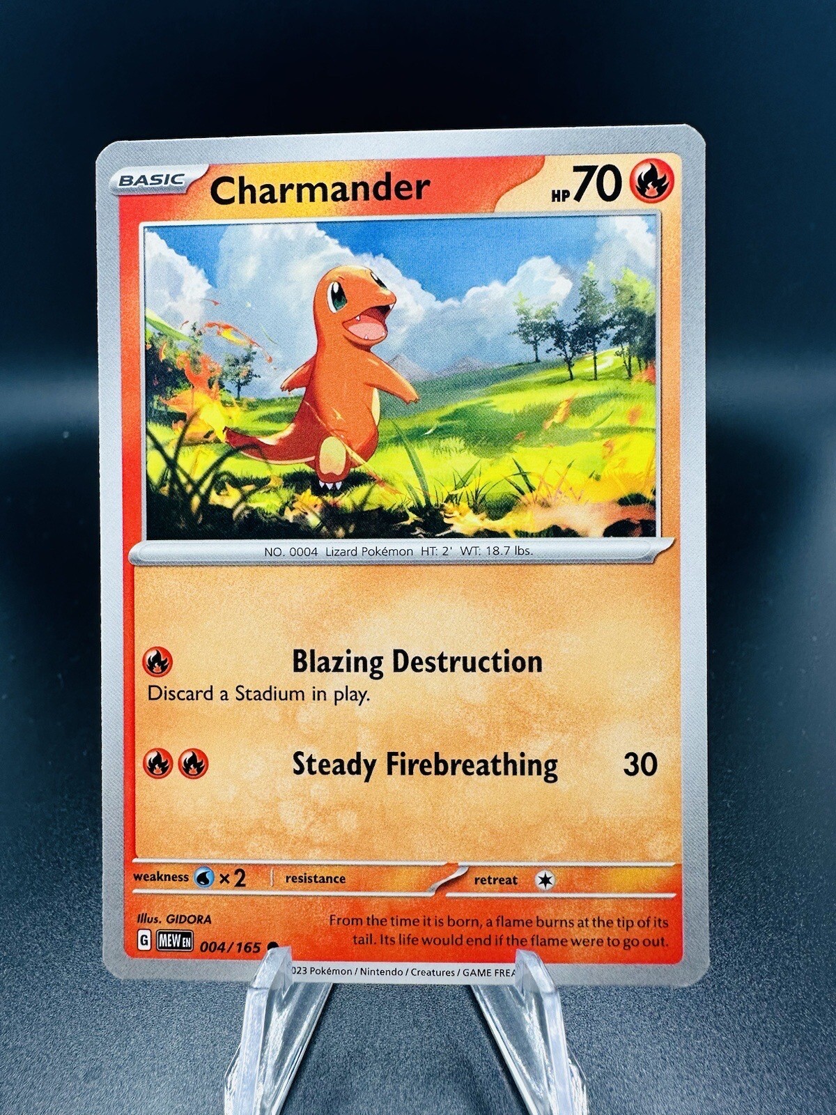 Pokemon TCG - Charmander 4/165 - English 151 2023 | eBay