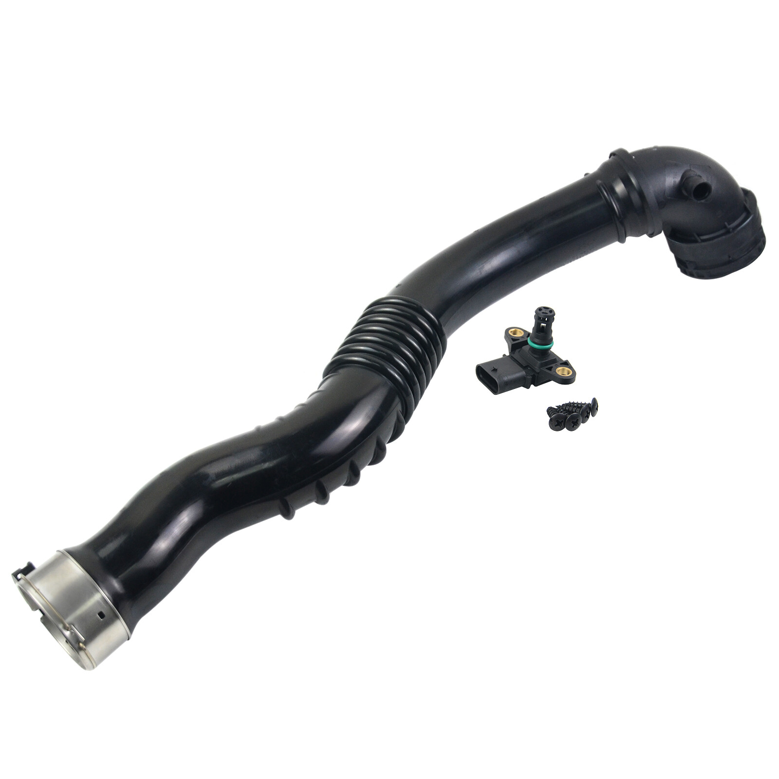 New Intake Hose Intercooler w/Sensor For BMW 1 2 3 4' X3 X4 2.0L ...