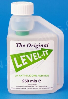LEVEL IT ANTI SILICONE FOR SOLVENT BASED PAINTS - ANTI FISH EYE | eBay UK