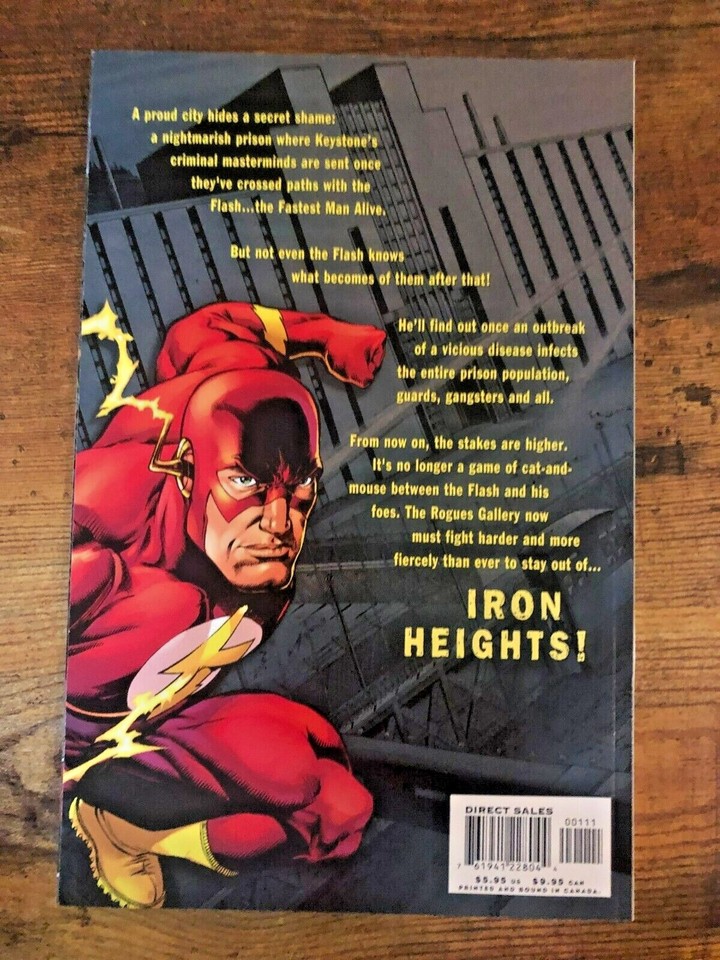 The Flash: Iron Heights (2001) Multi 1st Apps! - NM Condition | eBay