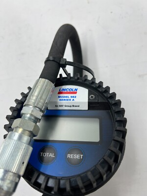 Lincoln Industrial Electronic Lube Meter Model 982 Series A | eBay