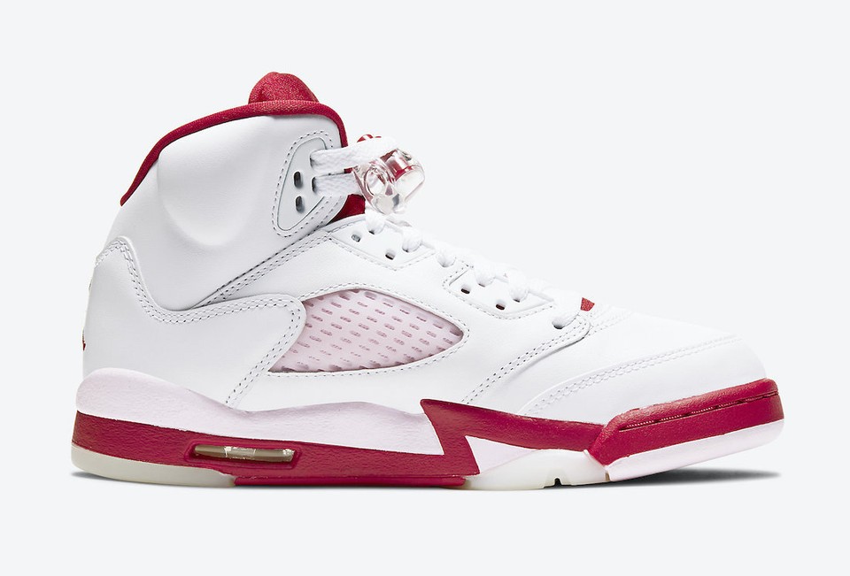 Nike Air Jordan 5 Retro Pink Foam Red 2020 440892-106 GS Size 7Y New | eBay