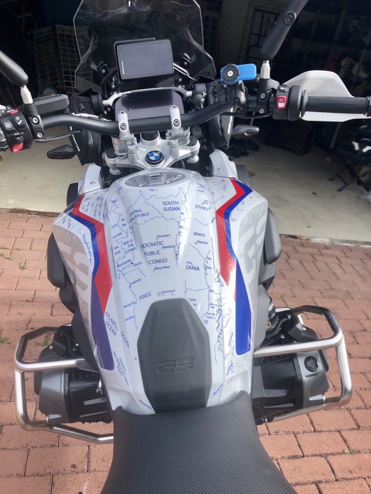 BMW R1250GS Rallye 20-on. Motorbike Decals Stickers Graphics BMW world ...