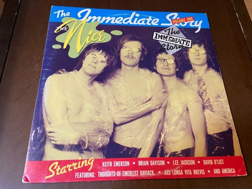The Nice~Immediate Story, Volume One~2LP~GATEFOLD~Emerson~Art Rock ...