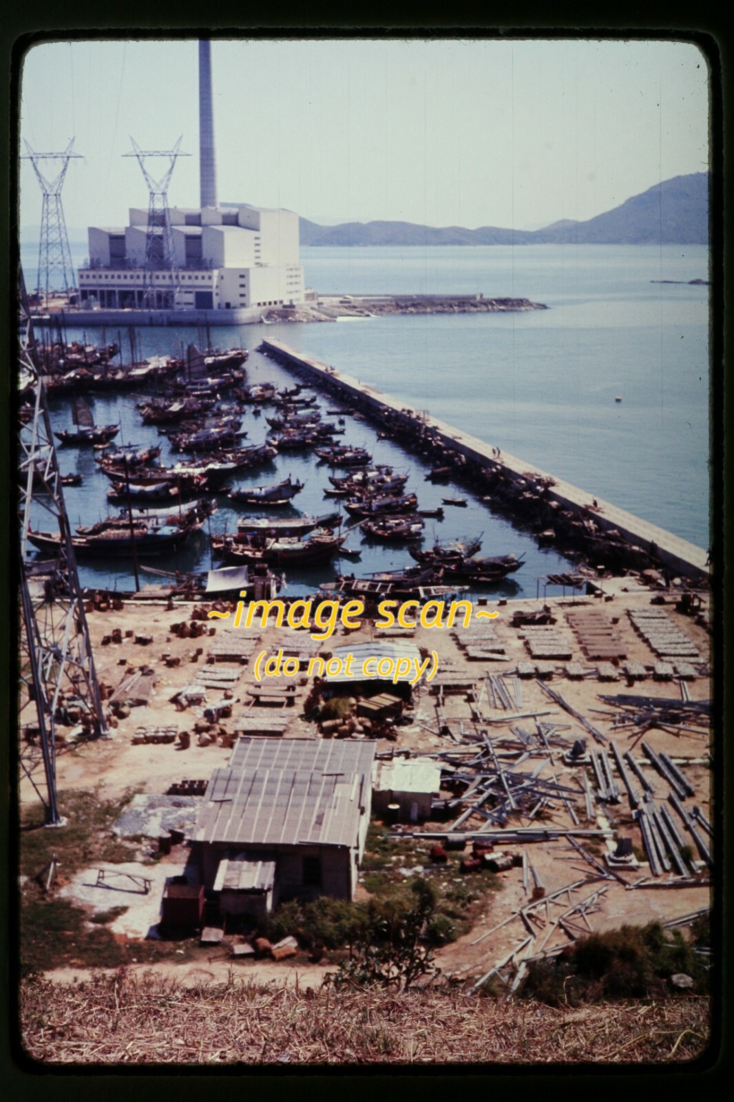 Hong Kong, Power Plant in 1971, Ektachrome Slide i21a | eBay