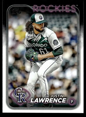 2024 Topps #259 Justin Lawrence Colorado Rockies | eBay