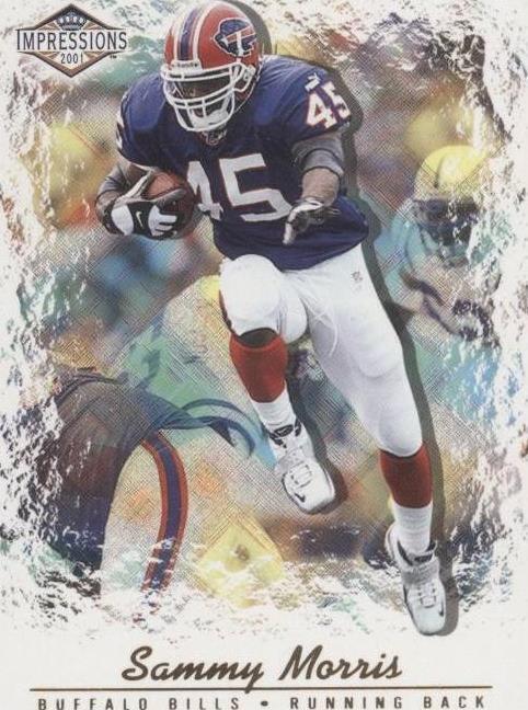 2001 Pacific Impressions - Sammy Morris #17 Red Back /280 for sale ...