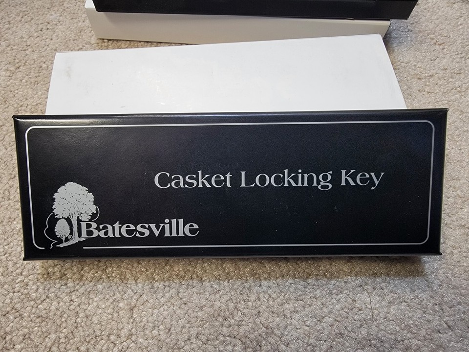 Batesville Casket Coffin Locking Key Crank Handle Brand New W/ Box ...