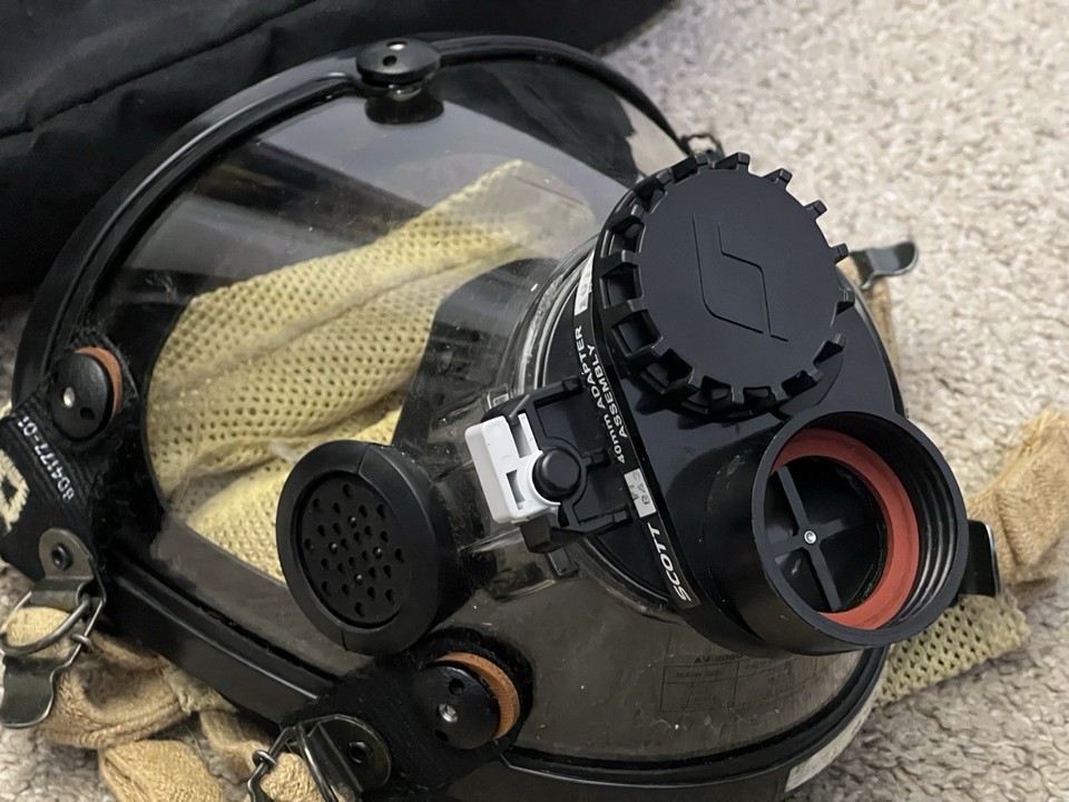 Sott AV-2000 Firefighter Full Face Piece Respirator Masks-Large | eBay