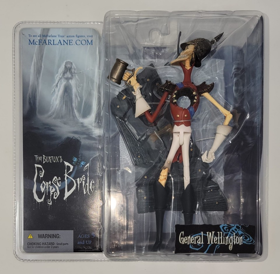 Corpse Bride Mcfarlane Toys Action Figure Tim Burton Series 1-2 LOT OF ...